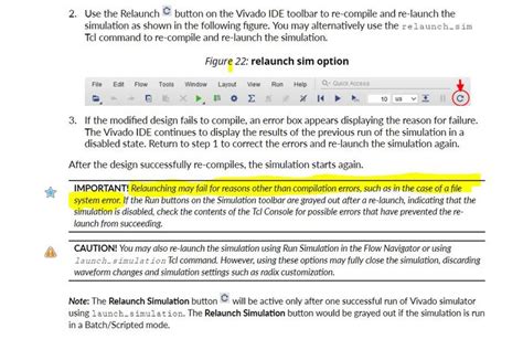 Can Not Run Simulation After Relaunch
