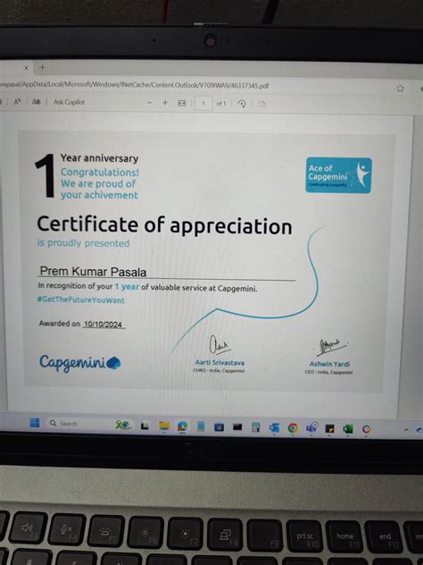 Prem Kumar On Linkedin Capgemini Powerbi Dataanalytics Grateful