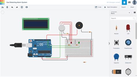 Arduino Gas Detecting Alarm System 6 Steps Instructables