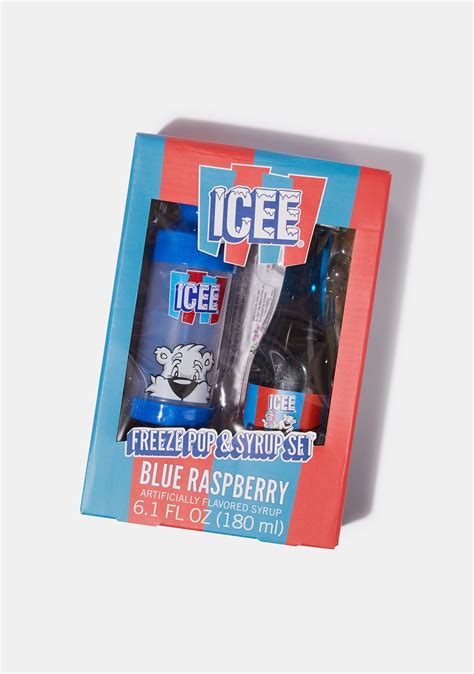 Icee Frozen Pop And Syrup Set Blue In 2022 Freeze Pops Frozen