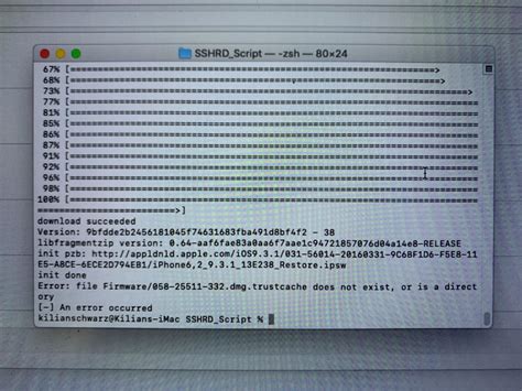 Question How Do I Fix This Error Using Sshrdscript It Only Happens