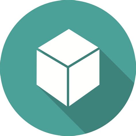 Cube Vector Icon 20891395 Vector Art At Vecteezy