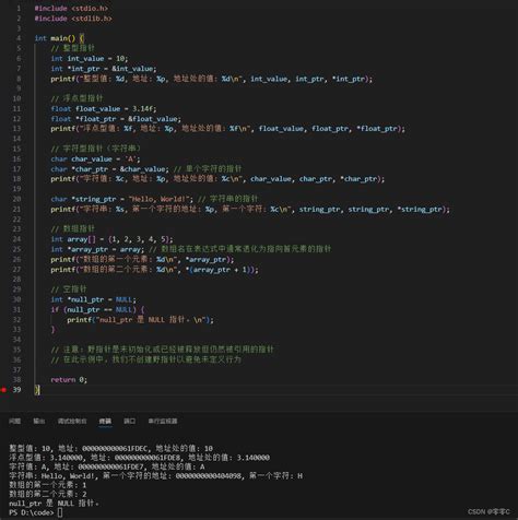 重要且强大的指针初识—1 Csdn博客