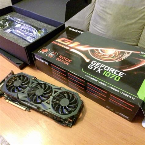 Видеокарта Gigabyte Geforce GTX 1070 OC edition – купить в Томске, цена ...