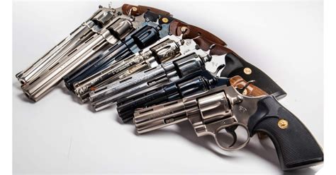 Classic Colt Python Revolvers