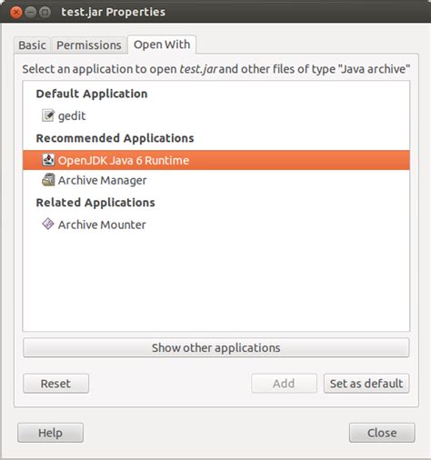 Java — ダブルクリックでjarファイルを実行するにはどうすればよいですか？