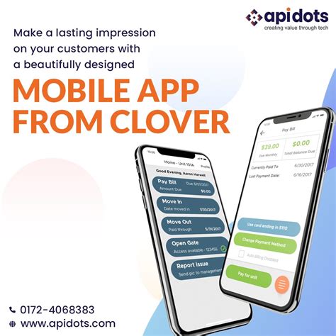 Mobileappdesign Businessboost Clover Lastingimpressions Apidots