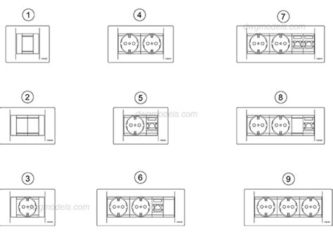 Light Switch Cad Block Rewabest