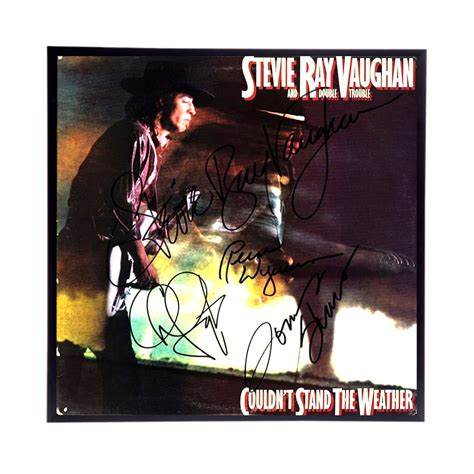 Buy1get1free Stevie Ray Vaughan Autographed Album Cover Reprint Etsy