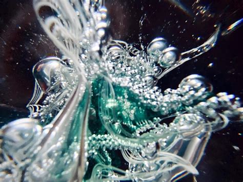 Premium Photo Air Bubbles In Glass