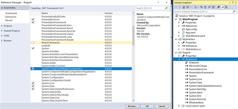 Mef插件式开发wpf Mef Csdn博客