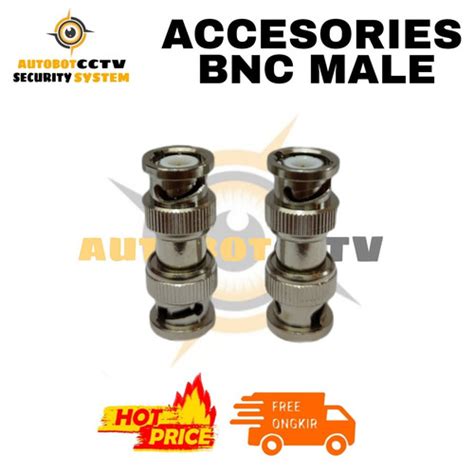Jual Jack Konektor Bnc To Bnc Jack Sambungan Kabel Jack Test Kamera Cctv Jakarta Barat
