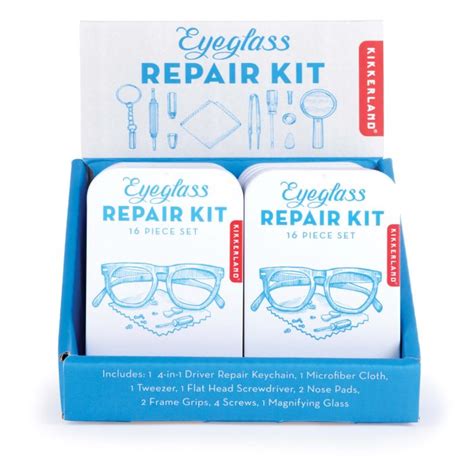 Eyeglass Repair Kit 12disp I Health And Wellness I Kikkerland
