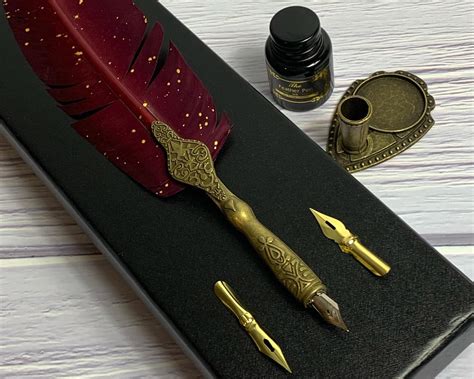 Quill Pen And Spilled Ink