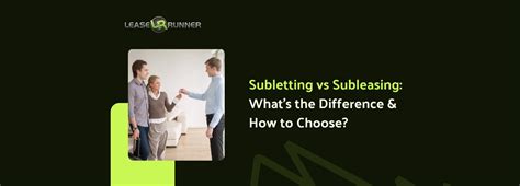 Subletting Vs Subleasing Whats The Difference And How To Choose