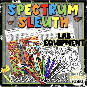 LAB EQUIPMENT Spectrum Sleuth Color Quest Color By Code TPT