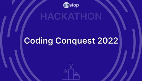 Coding Conquest 2022 By School Of Engineering And Technology Sushant