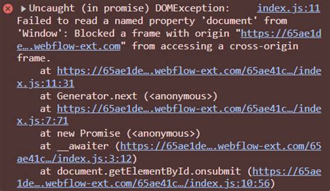 How To Add An Event Listener To An Designer Extension Designer Extensions Forum Webflow