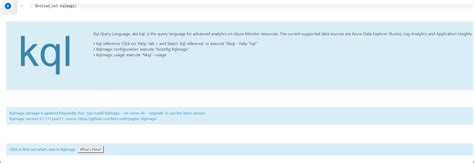 Notebooks With Kqlmagic Kusto Query Language In Azure Data Studio