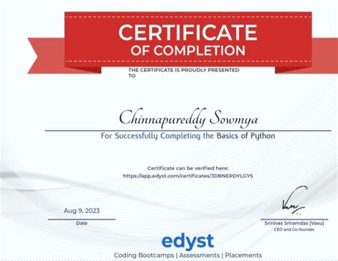 Basicsofpython Edyst Platform Python Python Chinnapureddy Sowmya