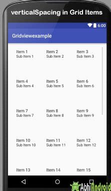 GridView Tutorial With Examples In Android Abhi Android