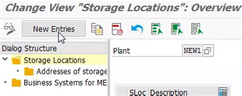 How To Create A Storage Location In Sap
