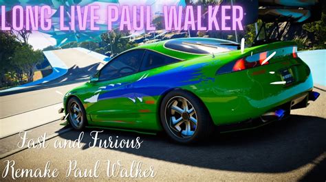 Paul Walker Eclipse Scene Remake Youtube