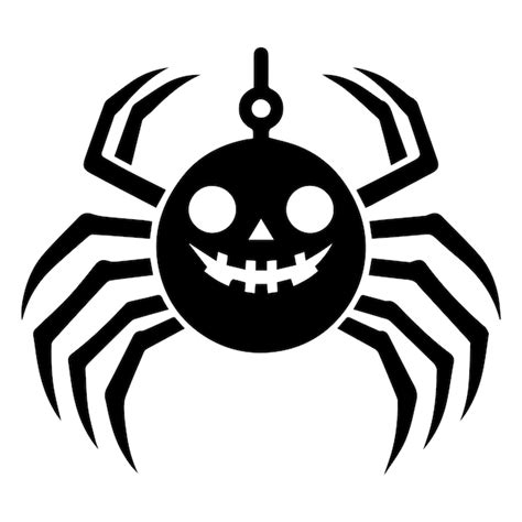 거미 실루 터 아트 일러스트레이션 프리미엄 Ai 생성 벡터 거미 실루 터 아트 일러스트레이션 프리미엄 Ai 생성 벡터