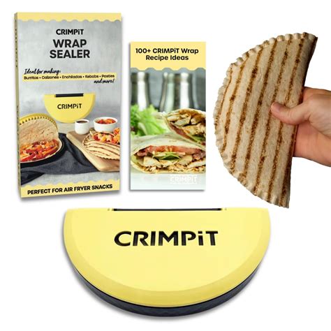 Crimpit Wrap Sealer Plus 100 Ideas Recipe Book Made In The Uk