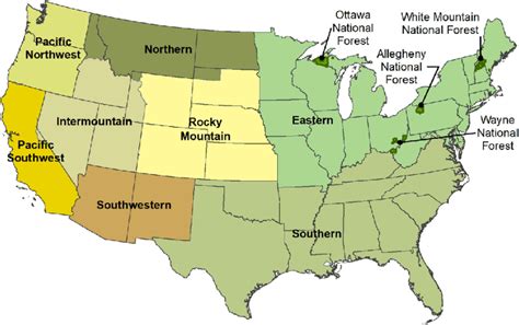 Downloadable Us Forest Service Maps Forest Service Nasa Upgrade