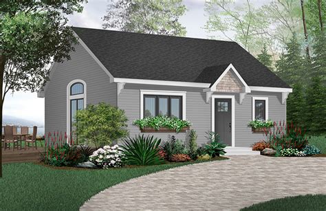 One Bedroom Bungalow Plans