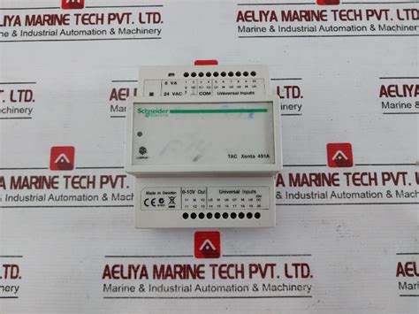 Schneider Electric Lonmark Tac Xenta 451a Universal Inputs Module 24v