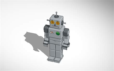 3d Design Toy Robot Tinkercad