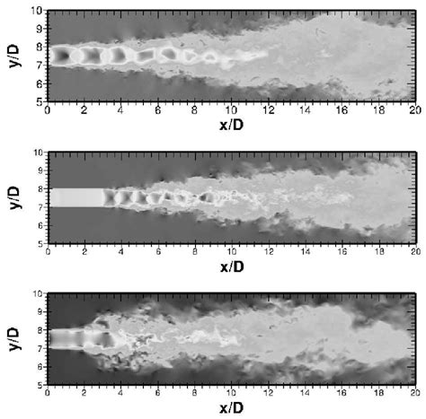 A Instantaneous Velocity Contours Download Scientific Diagram
