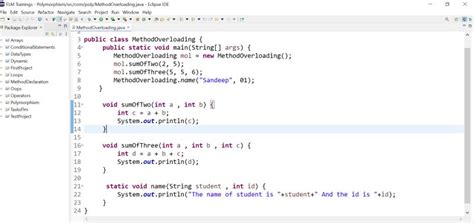 Day 2 On Oops Polymorphism Polymorphism In Java Comes In Two Main