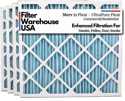 Ultrapure Pleat By Filterwarehouseusa 30x32x2 Merv 11 Enhanced Pleated