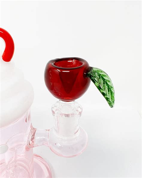 Cherry Pipe Milkshake Dab Rig Shop Staylit Design