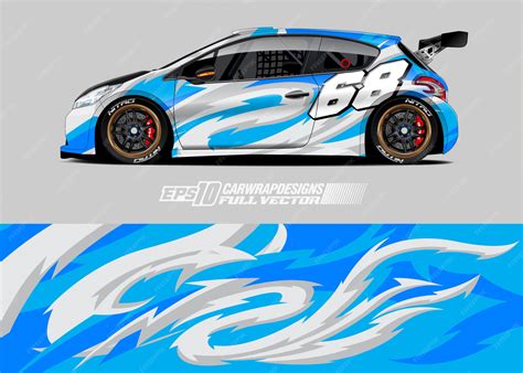 Premium Vector Car Decal Wrap Designs