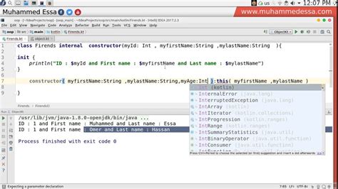 36 Kotlin Advance Object Class Oop Youtube