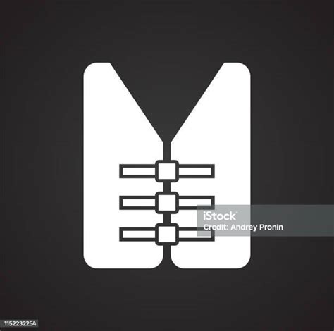 라이프 조끼 아이콘 그래픽 및 웹 디자인에 대 한 배경 설정 간단한 그림 웹 사이트 버튼 또는 모바일 앱에 대 한 인터넷 개념 기호입니다 Sos에 대한 스톡 벡터 아트 및