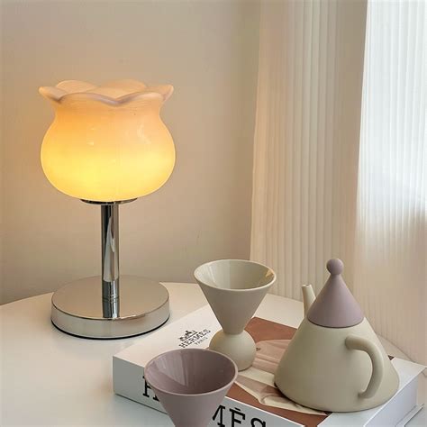 테이스티맨션 로즈 빈티지 스탠드 조명 카페 인테리어 미니 테이블조명 위시버킷