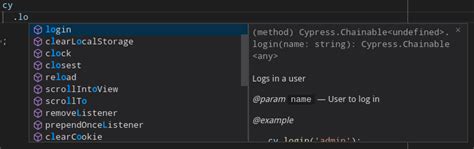 Javascript Cypress New Command Definition Reference Stack Overflow