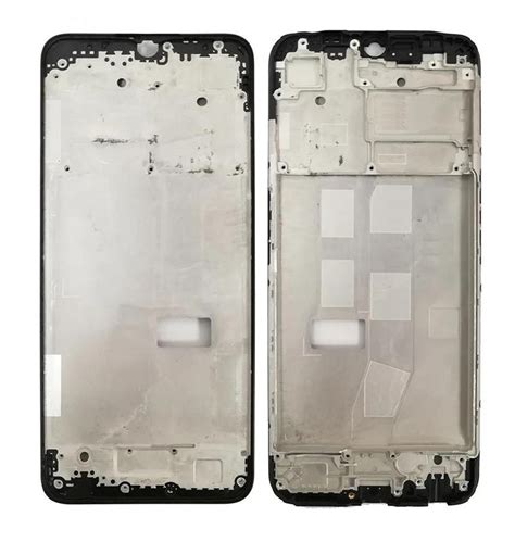 LCD Frame Middle Chassis For Oppo A Black By Maxbhi Com