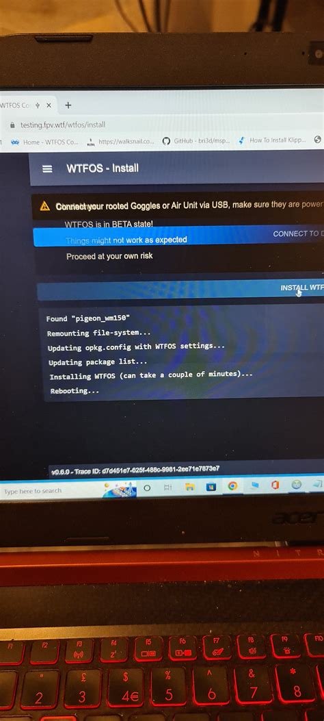 wtfos · issue 119 · fpv wtf wtfos configurator · github