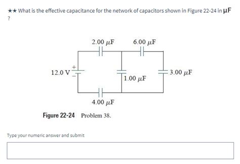 Solved ★★ What Is The Effective Capacitance For The Network