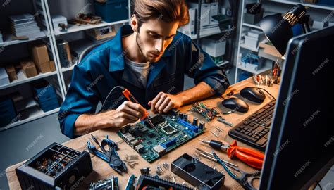 Reparación De Computadoras Imagen Hd Técnico De Computadoras Reparación