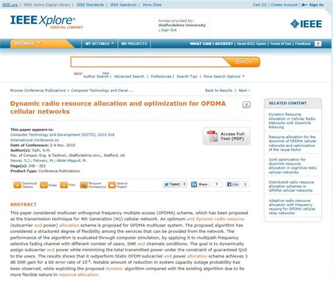 Dynamic Radio Resource Allocation And Optimization For Ofdma Cellular