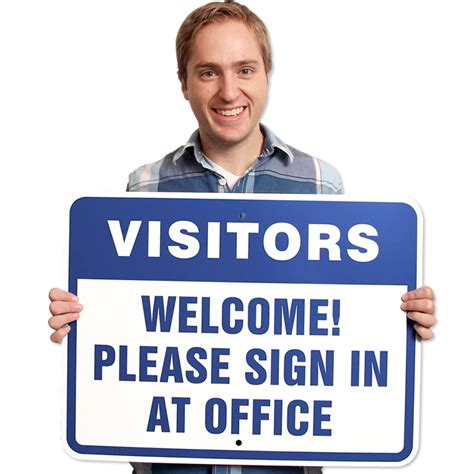 What Is A Visitor Sign Workplace Visitor Policy Guide For A Safe And