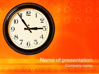 Clock PowerPoint Template