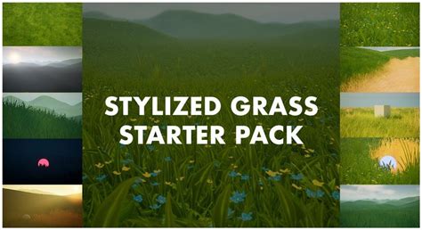 I Just Released My Stylized Grass Starter Pack On The Marketplace